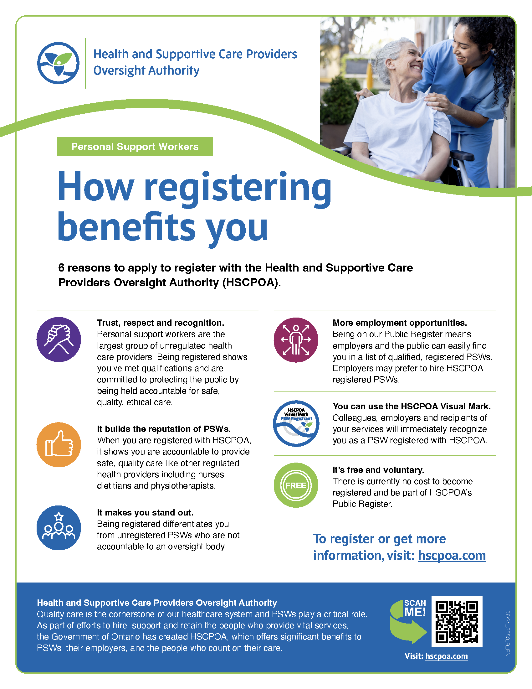 Info Sheets Handouts - HSCPOA