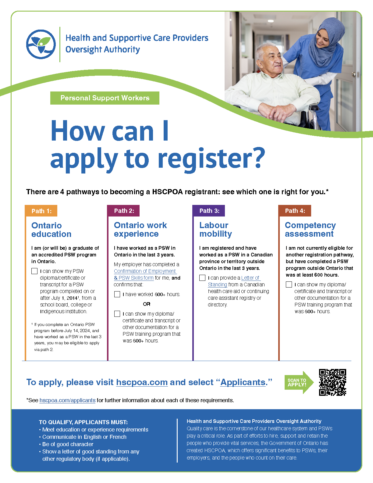 Info Sheets Handouts - HSCPOA
