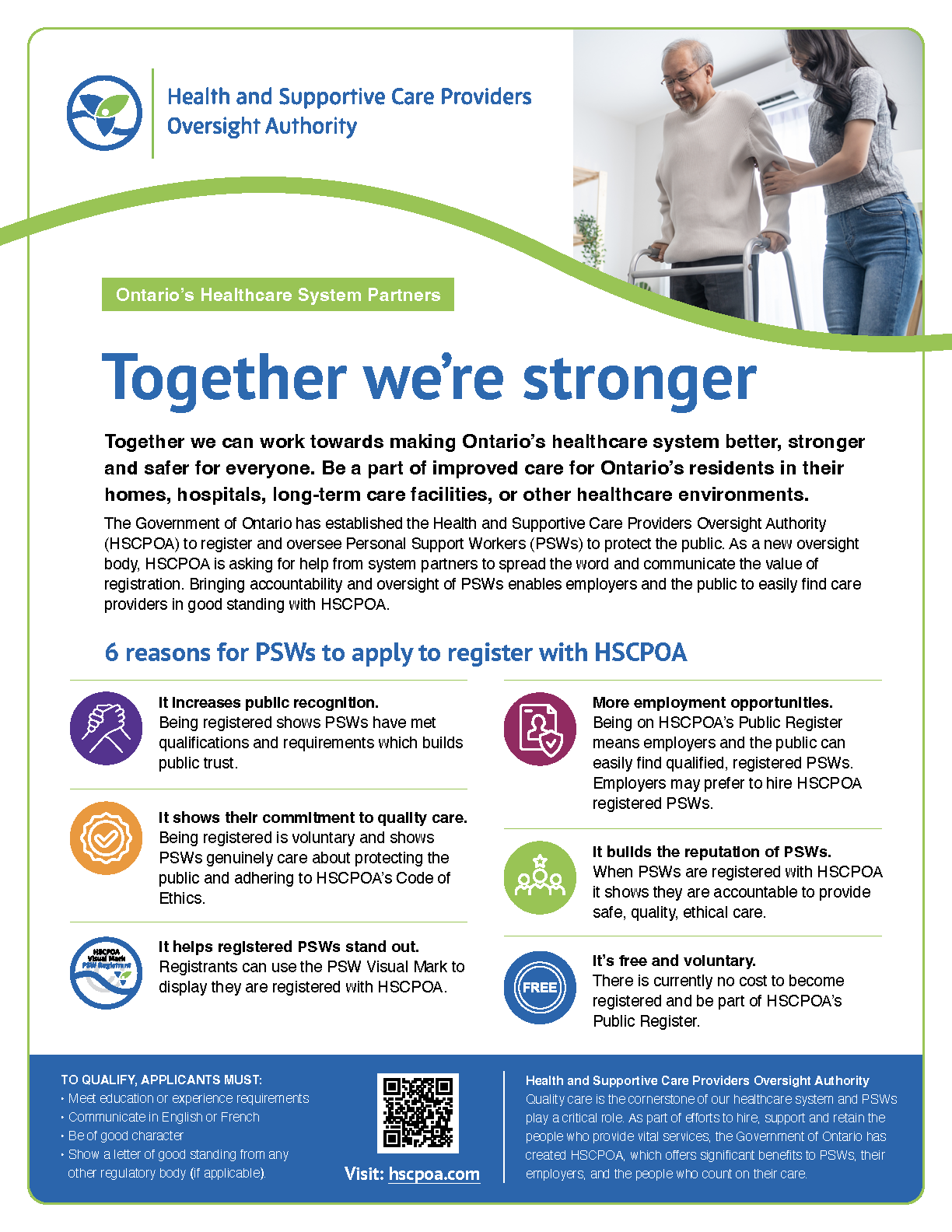Info Sheets Handouts - HSCPOA
