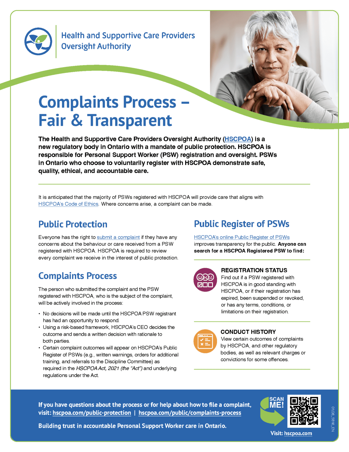 Info Sheets Handouts - HSCPOA