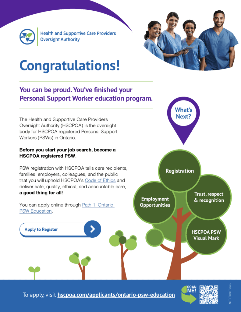 PSW Educator Resources - HSCPOA